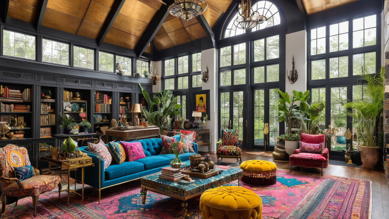 The Art of Eclectic Maximalism: A Room-by-Room Guide – YourHomeInspirations